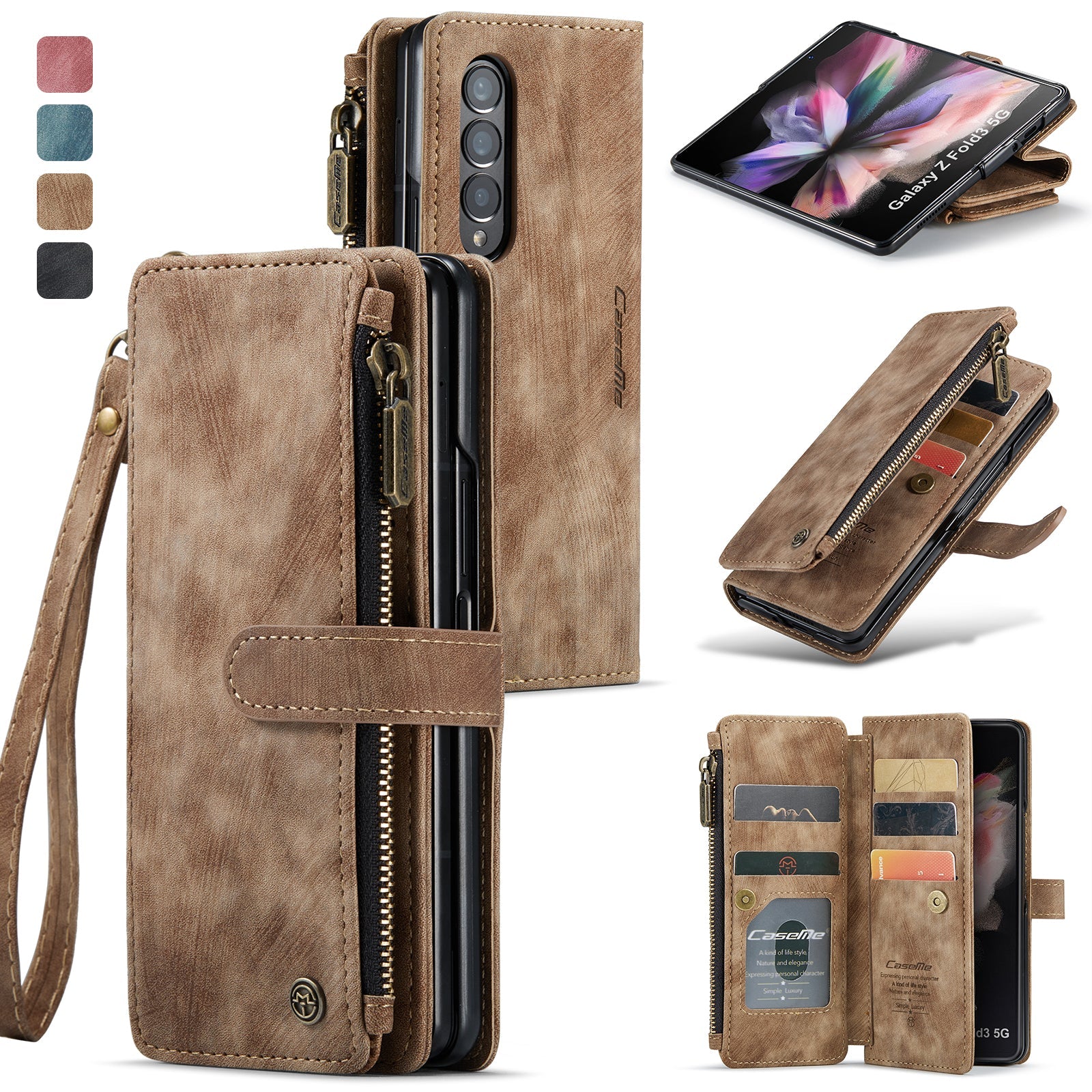 Samsung Galaxy Z Fold 3/4 5G Wallet Case – VooChoice